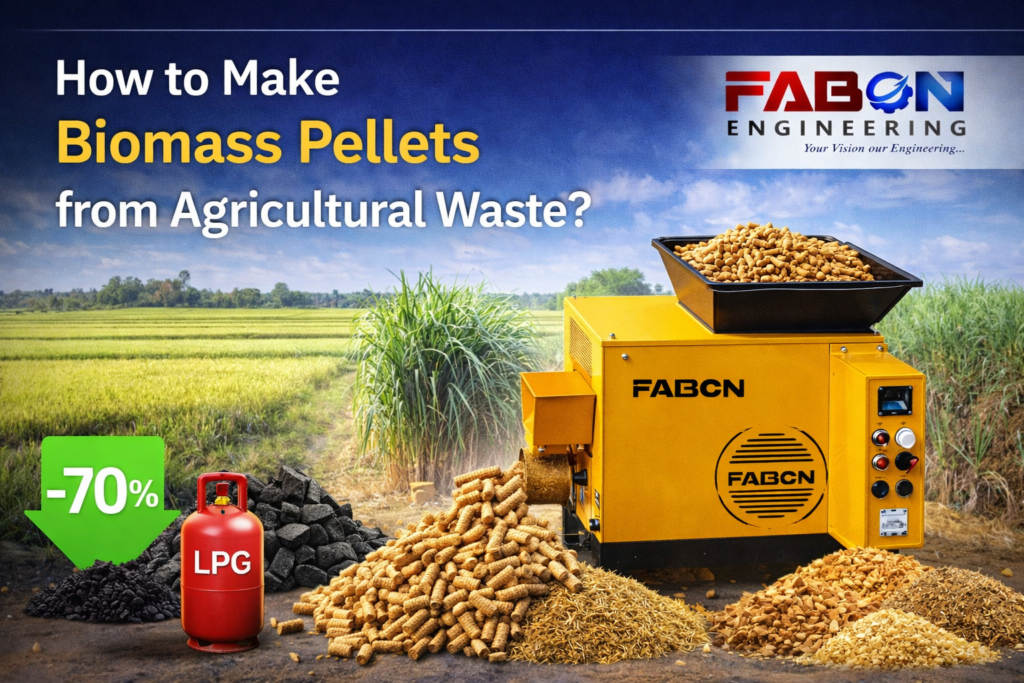 How to Make Biomass Pellets from Agricultural Waste ? - FABON